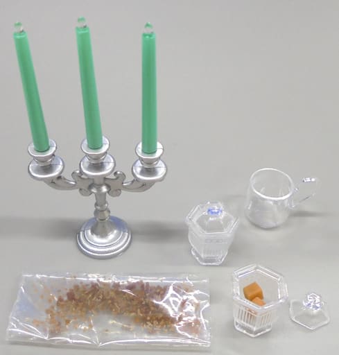 Trading figure "Miniature Afternoon Tea Mascot" : Silver Candlestand ...