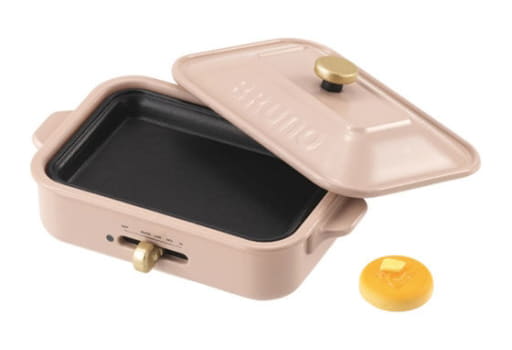 Compact Hot Plate PINK BEIGE "BRUNO Miniature Collection 2" | Toy Hobby ...