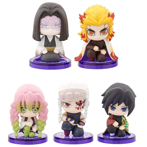 Trading figure All 5 kinds set "Demon Slayer: Kimetsu no Yaiba Sasae ...