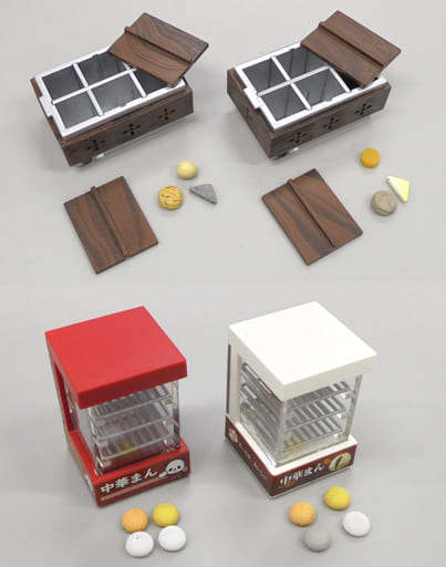 Trading figure 4-Variety Set "Oden and Chukaman Display Set" | Toy ...