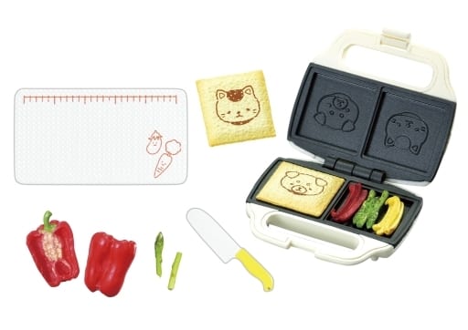 5. You can cut vegetables and bake bread! "Puchi Sample, I can cook too ...