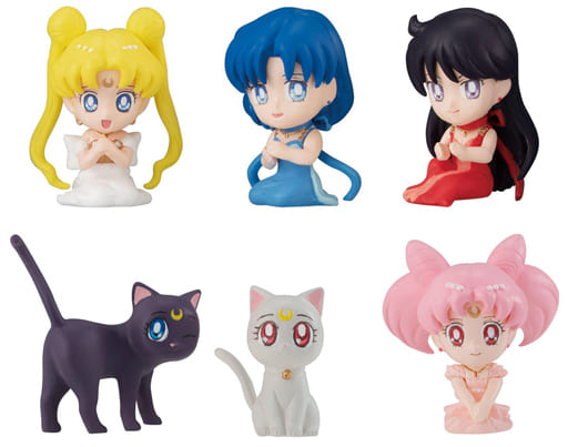 Trading figure 6-Variety Set "Hagcot Pretty Guardian Sailor Moon ...