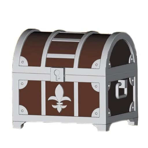 Trading figure Brown & Gray "Treasure Chest Light Mascot" | Toy Hobby ...