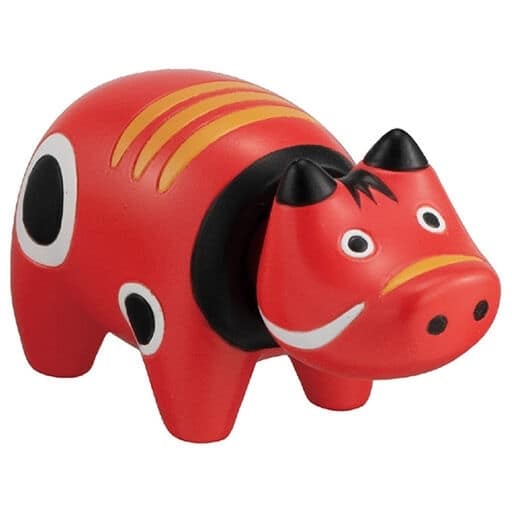 Akabeko (red beko) :' If it is a cow (beko), it is a bun.' | Toy Hobby ...