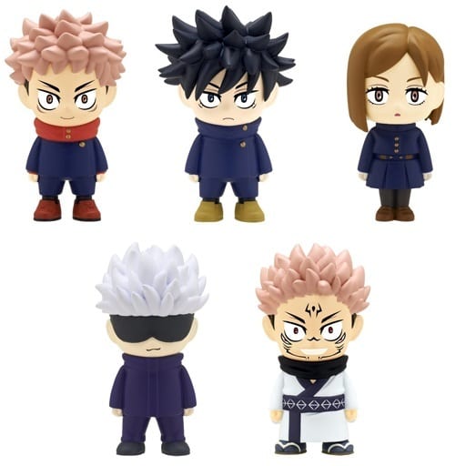 5-Type Set "Jujutsu Kaisen Mini Sofvi Collection Vol. 1" | Toy Hobby ...