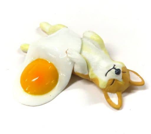 Trading figure Corgi Fried Egg Futon "Animal Attraction Delicious Futon ...