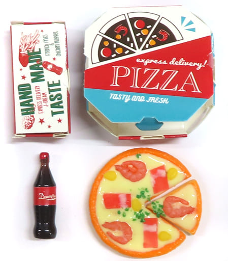 "Box Pizza Mascot" with shrimp mayonnaise (with chicken, potato and ...