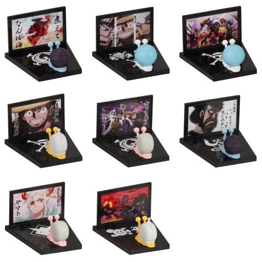 Trading figure 8-Type Set "ONE PIECE Video Electrifying Famous Scene ...