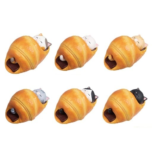 6-Type Set "Neko no Napping Wasan Mascot Figure" | Toy Hobby | Suruga ...