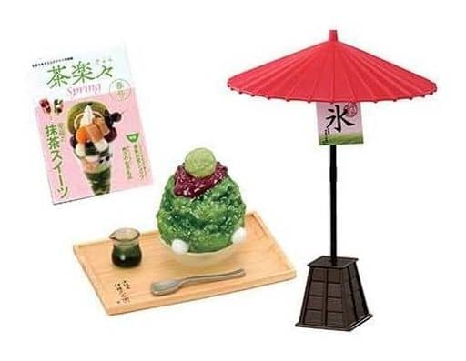 3. Lots of matcha! Fluffy Shaved Ice with Red Bean Paste and Green Tea ...