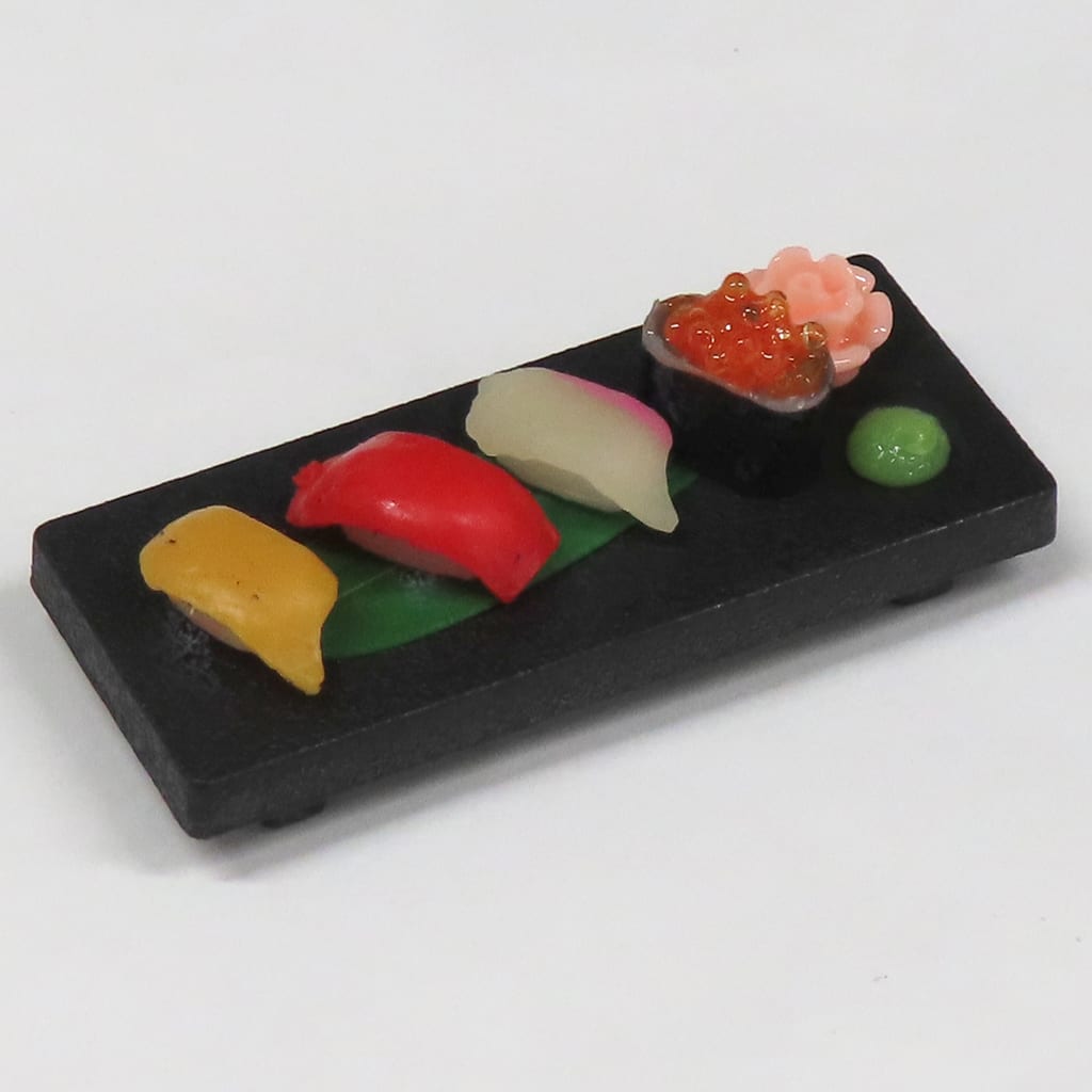 Trading figure Four Kinds of Sushi Geta (Deluxe Assortment! Sashimi ...