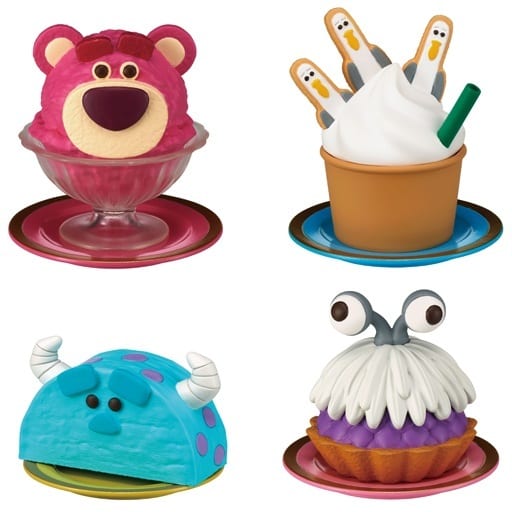 All 4 types set "PIXAR Characters Yummy! Sweets mascot" | Toy Hobby ...