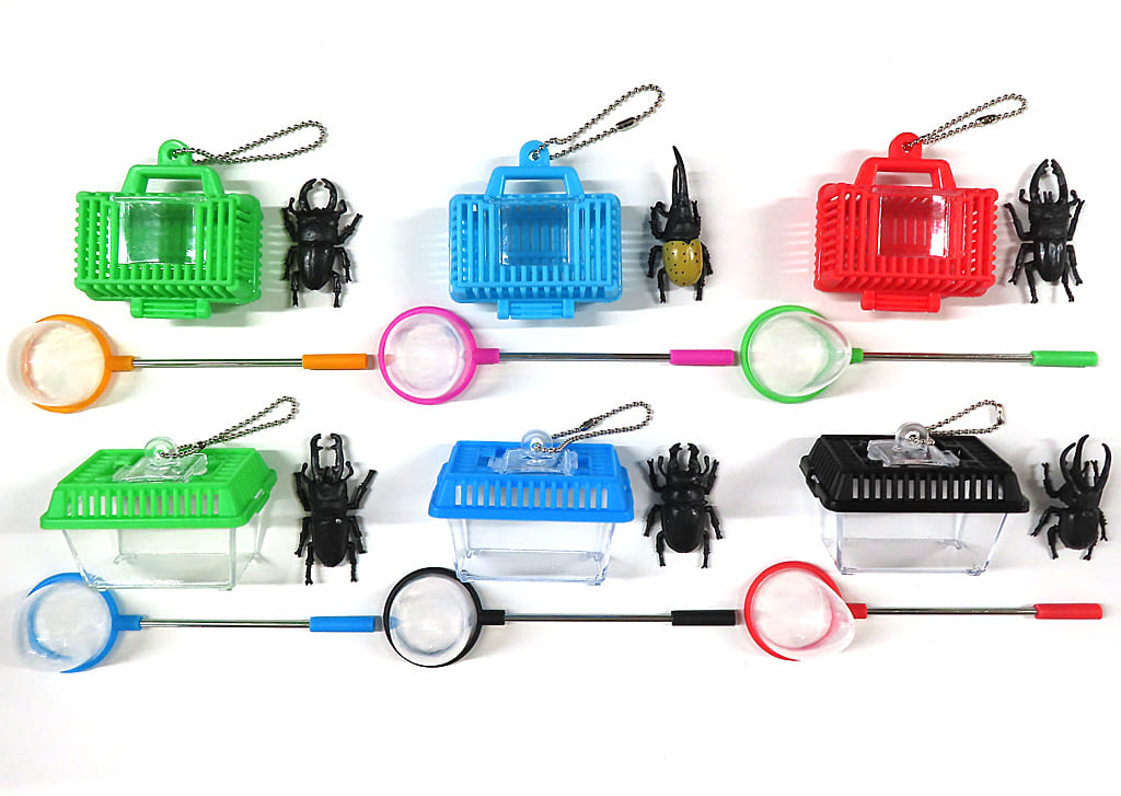 6-Type Set "With Insects! Insect Catching Mascot" | Toy Hobby | Suruga ...