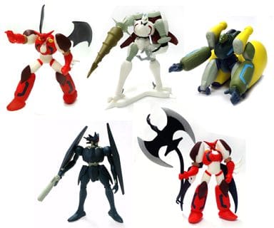 5-Type Set "Gashapon EX HG Change!! Getter Robo: Sekai Saigo-no-hi ...