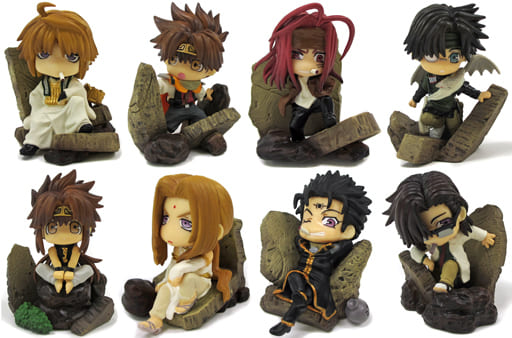 Trading figure 8-Type Set "Color collection mini Figure DX Saiyuki ...