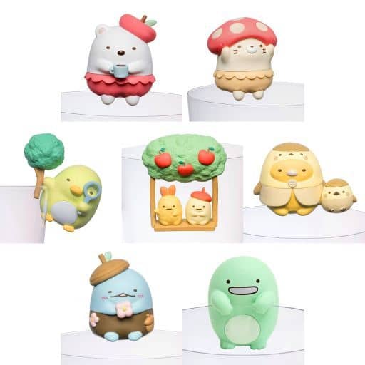 Trading figure Set of 7 Kinds 「 PUTITTO Sumikko Guri Vol. 3 Lizard's House 」 | Toy Hobby ...