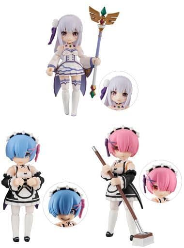 3-Type Set "Desktop Army Re:ZeRo Starting Life in Another World" | Toy ...
