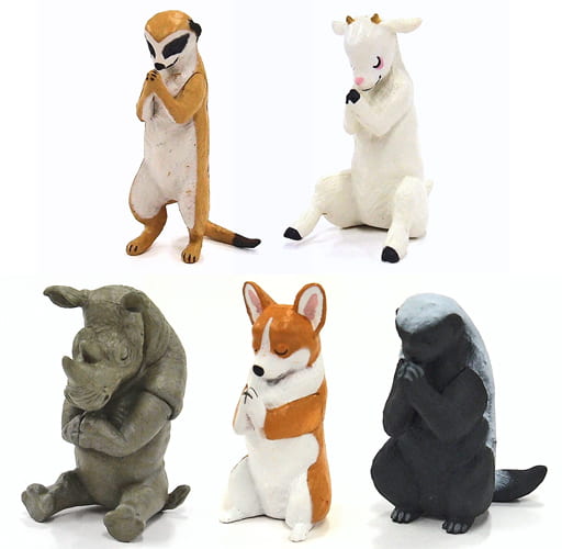 Trading figure Set of 5 Kinds 「 Gassho Gohai 」 | Toy Hobby | Suruga-ya.com