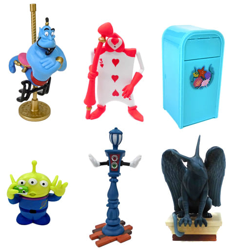 6 kinds set "Disney Miniature Figure Collection 2nd" | Toy Hobby ...