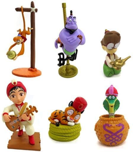 All 6 kinds set "Disney Miniature Figure Collection ARABIAN Coast ...