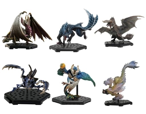 6-type set "Capcom Figure Builder MONSTER HUNTER Standard Model Plus ...
