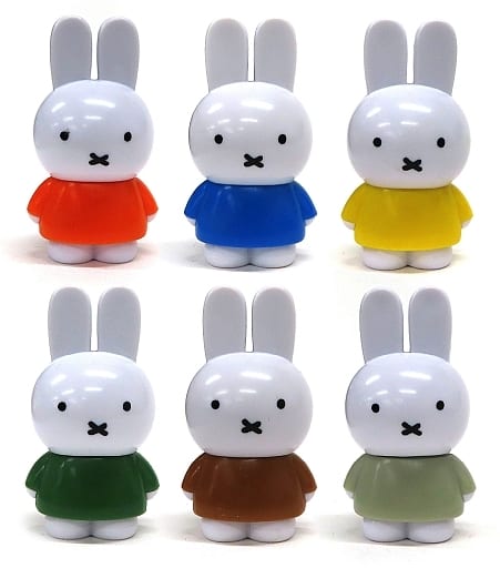 Trading figure 6-Type Set "Tetrafi Bitsu Miffy Vol. 1 Standard" | Toy ...