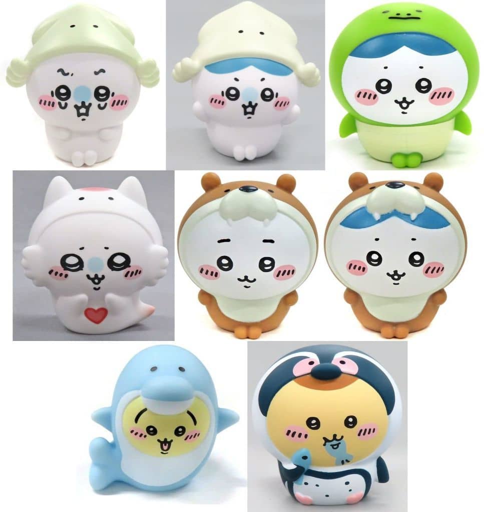 "Chiigawa Aquarium Mini Sofvi Figure Collection" 8 kinds set | Toy Hobby | Suruga-ya.com