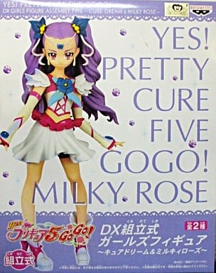 Milky Rose "Yes! Precure 5 GoGo!" DX Assembly Type Girls Figure ~ Cure ...