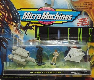 Figure ALIEN COLLECTION 1 4-Body Set 「 Alien 」 Micro Machines | Toy ...