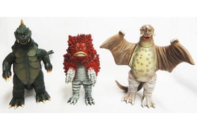 Gomes / ペギラ / Garamon 3-piece set "ULTRA Q" Ultra Monster Series ...