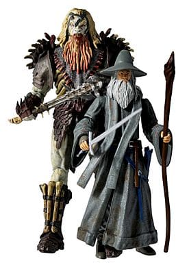 Figure Borg and Gandalf 「 Hobbit Unexpected Adventure 」 DX Twin Pack 3. ...