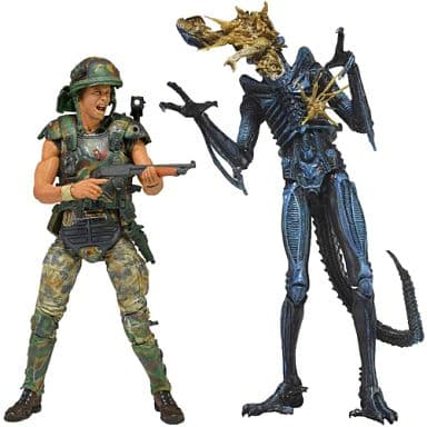 Hicks vs Alien Warrior "Alien 2" 7-inch Action Figure 2 pack | Toy ...