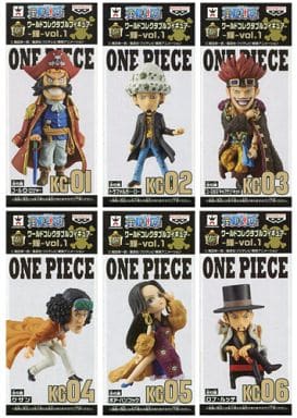 Set of 6 "ONE PIECE" World Collectible Figurine - Teru - vol. 1 | Toy ...