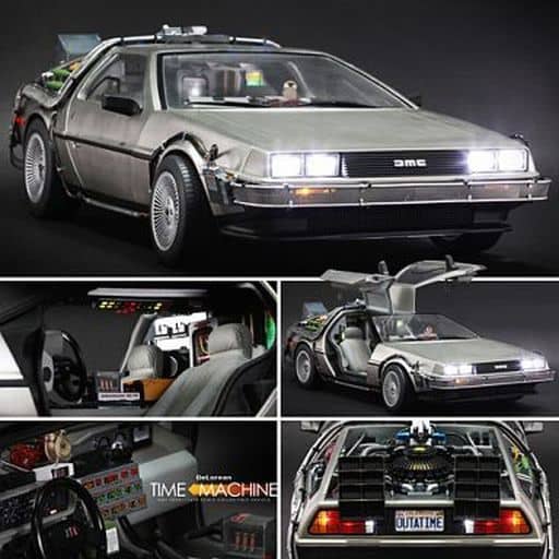 Figure Sealed Delorian Time Machine "Back to the Future" Movie ...