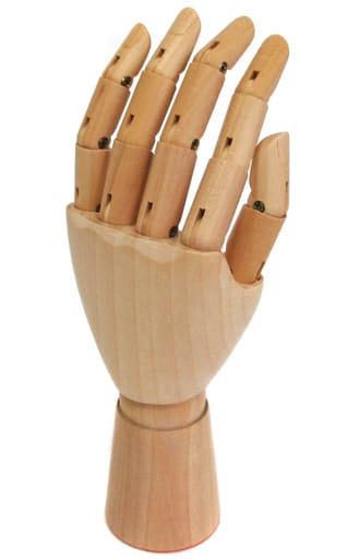 Figure Model Hand / Left Hand (17.5 cm) | Toy Hobby | Suruga-ya.com