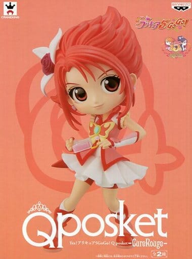 Figure Cure Rouge (normal color) "Yes! Precure 5 GoGo!" Q posket ...