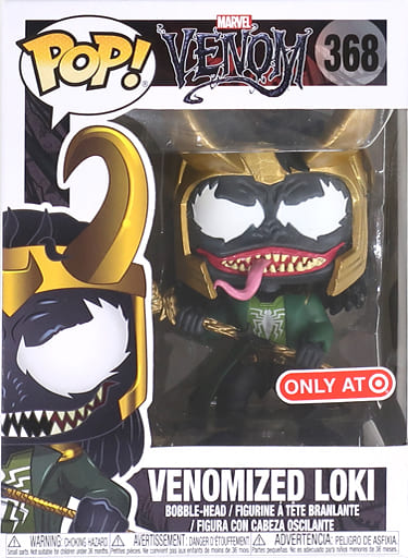 Loki (Venom edition) "Venom" POP! Marvel Series #368 limited to Tokyo ...