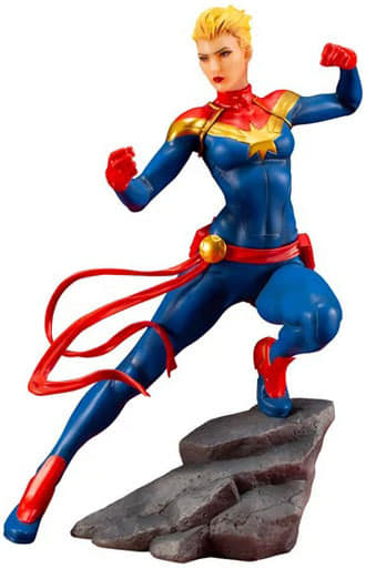 Figure ARTFX + Captain Marvel "The Avengers" 1/10 PVC Painted ...