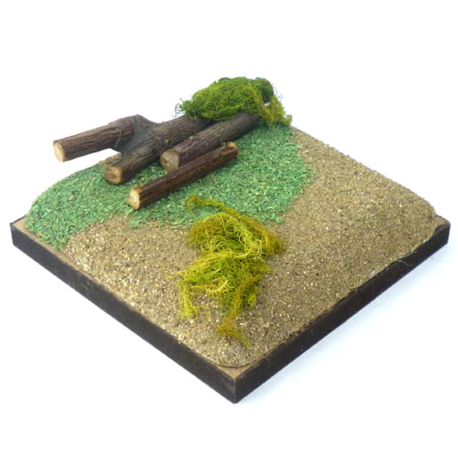 Fallen tree "MINIATURE PLANET" diorama box | Toy Hobby | Suruga-ya.com