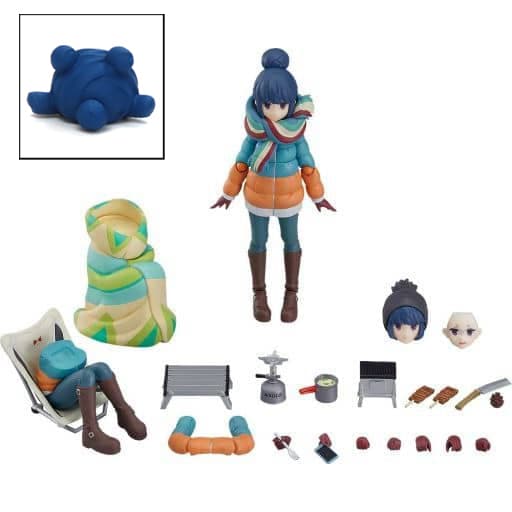 Figure [With Special Offer] figma Rin Shima DX Edition "Laid-Back Camp ...