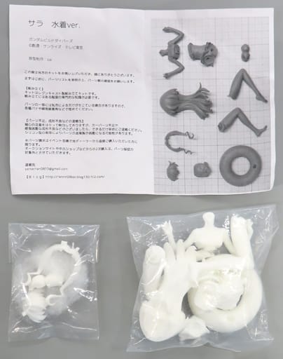 Sara Swimwear Ver. "Gundam Build Divers" Garage Kit | Toy Hobby ...