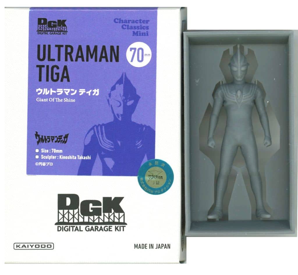 ULTRAMAN TIGA "ULTRAMAN TIGA" Character Kakarisix Mini Series 70 mm ...