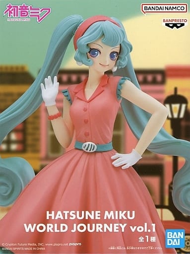 Hatsune Miku "Hatsune Miku" HATSUNE MIKU WORLD JOURNEY vol. 1 | Toy ...