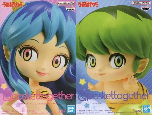 2 kinds set "THE RETURN OF LUM URUSEI YATSURA" animation ver. Q posket ...