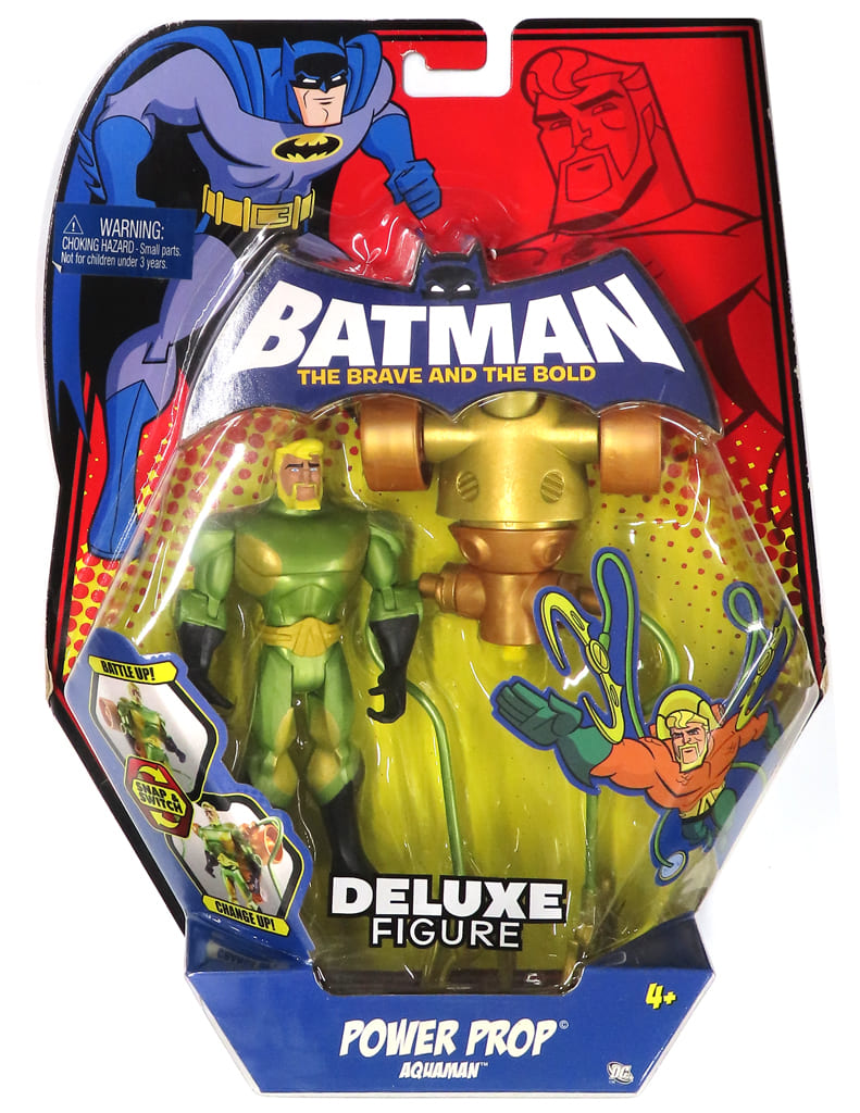 Power Prop Aquaman "Batman : Brave & Bold" deluxe figure | Toy Hobby ...