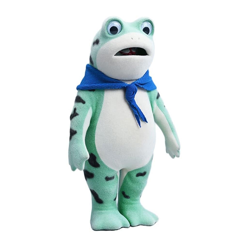 JXK Studio x Even Frog Flocking Doll Frog resin-coated finished product ...