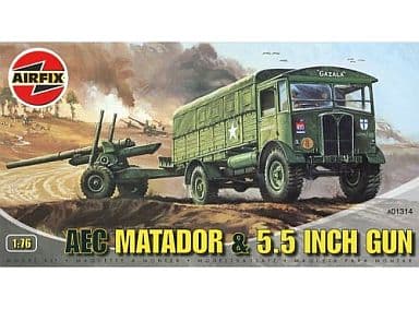 1/76 AEC MATADOR & 5.5 INCH GUN [A1314] | Toy Hobby | Suruga-ya.com