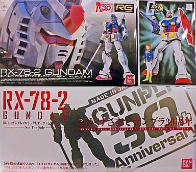 Plastic model RX-78-2 Gundam RG1/1 Gundam Project Opening Memorial 30th ...