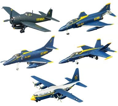 Plastic model Set of 5 Kinds 「 Blue Angels The Clouds 」 | Toy Hobby ...