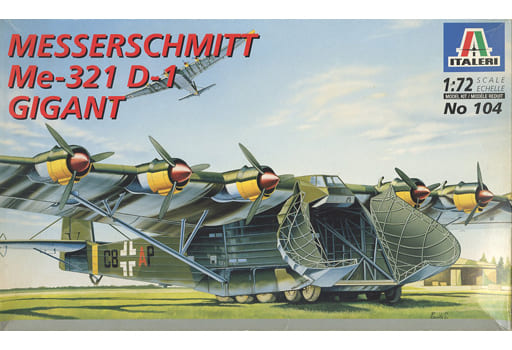 Plastic model 1/72 MESSERSCHMITT Me-323 D-1 GIGANT [104] | Toy Hobby ...